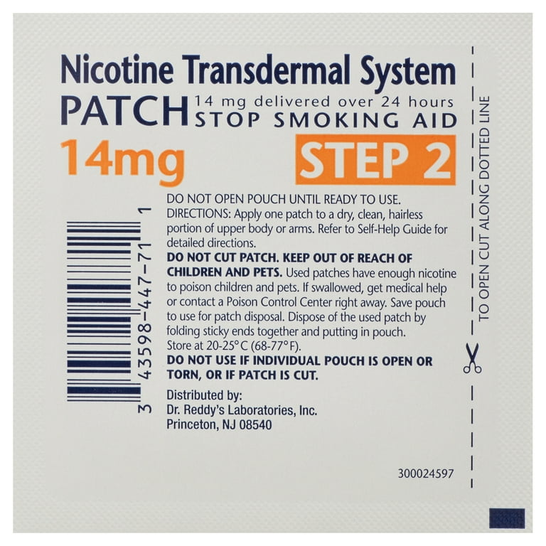 Nicotine Patch Box