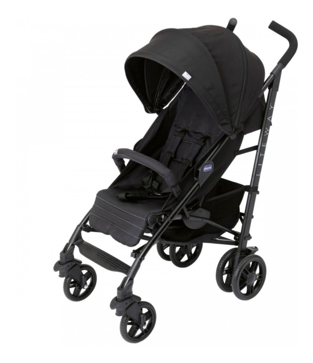 Carriola De Bastón Chicco Liteway 4 Ligera Jet Black | Walmart en línea