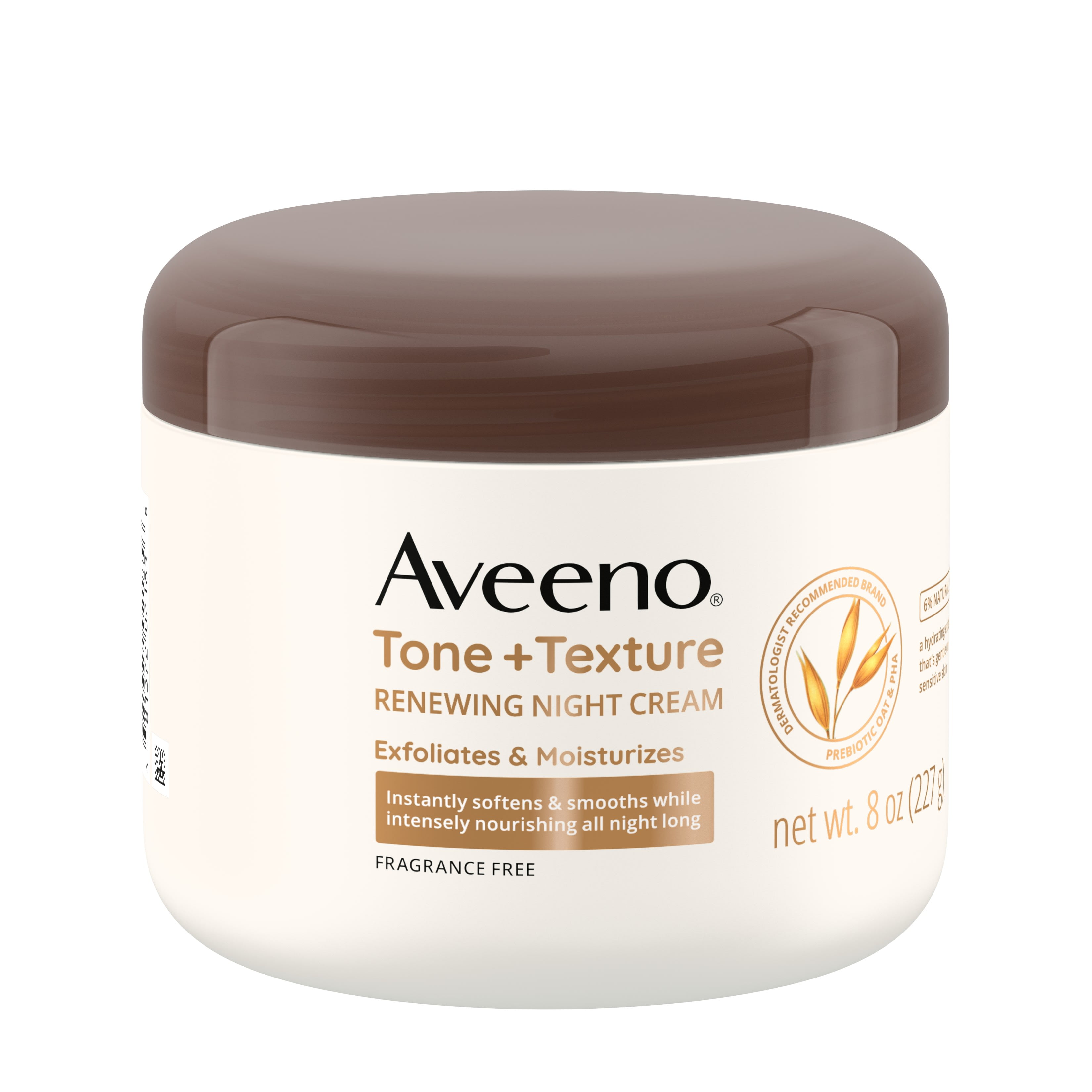 Aveeno Tone + Texture Renewing Body Night Cream, Sensitive Skin, 8 oz - Walmart.com