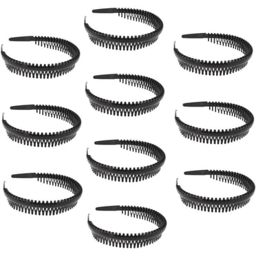 EEEkit 10pcs Elastic Metal Workout Hair Bands, Wavy Spring Headbands ...