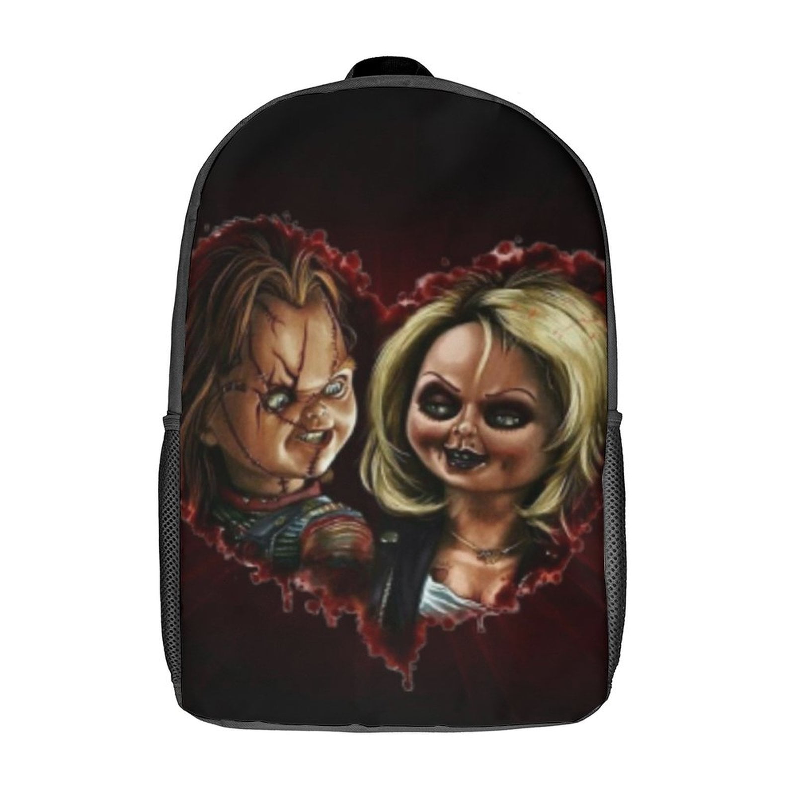 Horror Movie School Backpack Shoulder Bag 17 Inch Casual Daypack ...