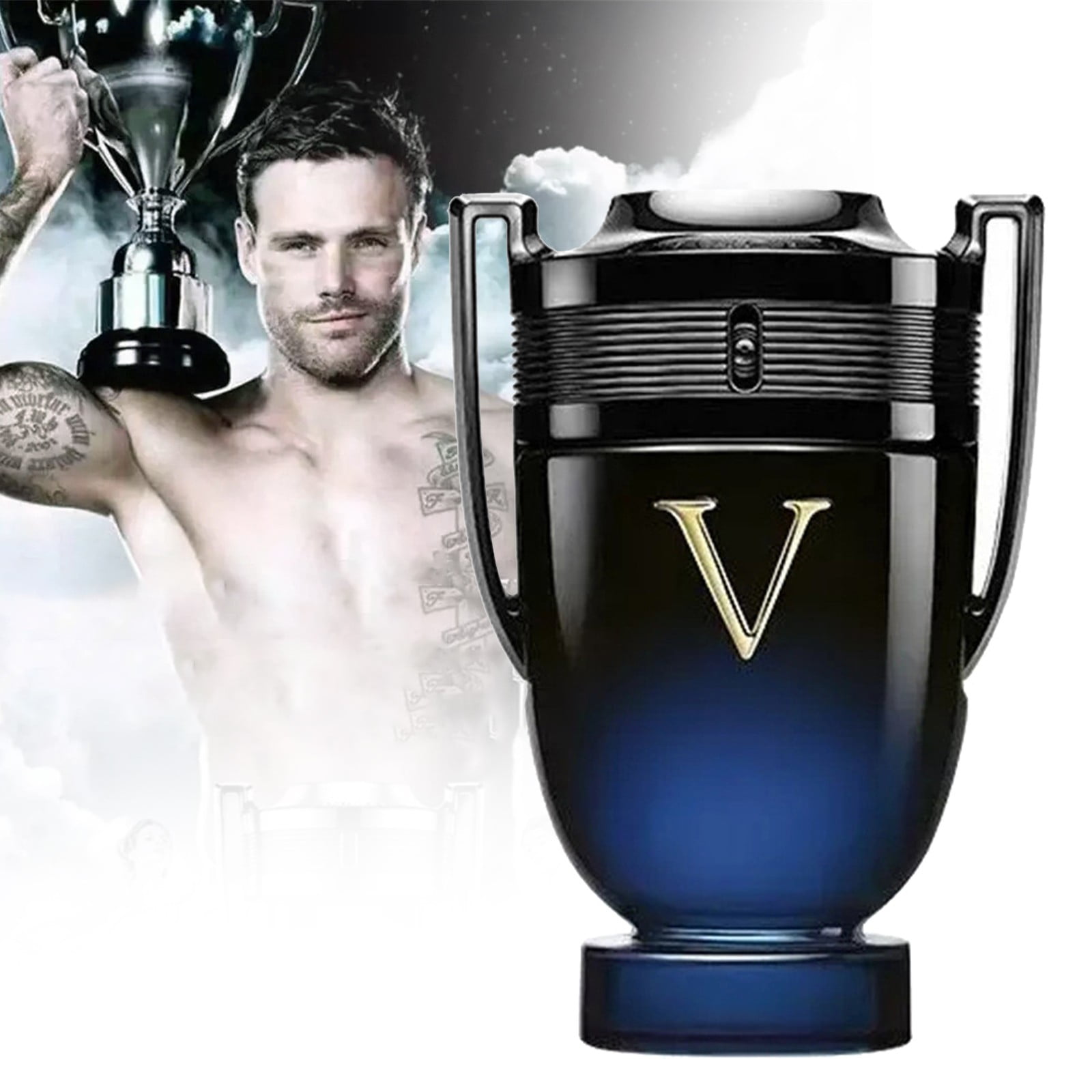 Trophy Men's Perfume Fragrance Invincible Showing The Male God Style ...