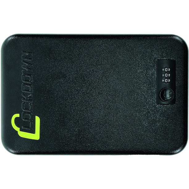 Lockdown Compact Combination Handgun Pistol Vault Steel - Walmart.com