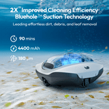 Bubot 300P Cordless Automatic Pool Cleaner Robot for Above-Ground Pools ...