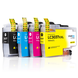 Tonerkingdom Compatible Ink Cartridge 3037 Replacement for Brother LC3037 Ink Use with MFC ...