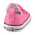 converse kids baby girl's chuck taylor 2v ox (infant/toddler) pink ...