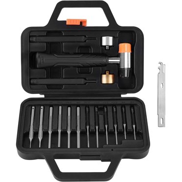 SE ST1032B 8-Piece Brass Pin Drive Punch Set in a Pouch - Walmart.com