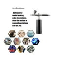 Cordless Airbrush Kit Portable Handheld Air Brush Gun for Makeup Cake ...