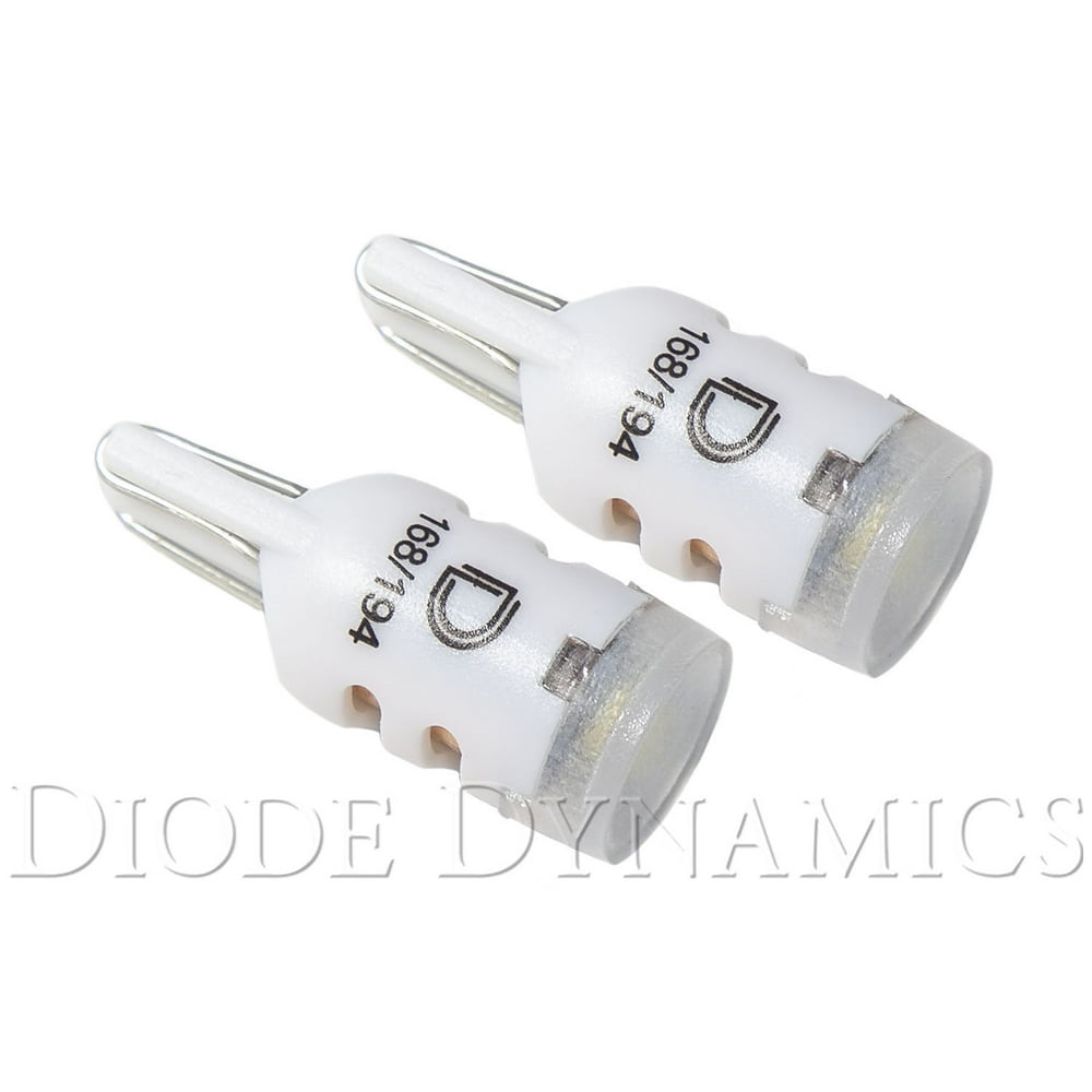 Diode Dynamics 194 LED Bulb HP5 LED Cool White Short Pair - Walmart.com ...