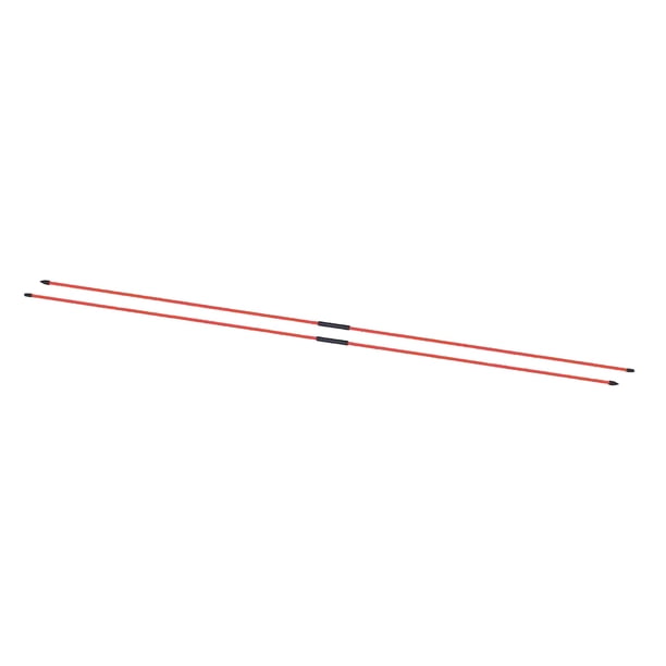 2 pack Golf Alignment Sticks Golf Training Aid Swing Rod Striking Red ...