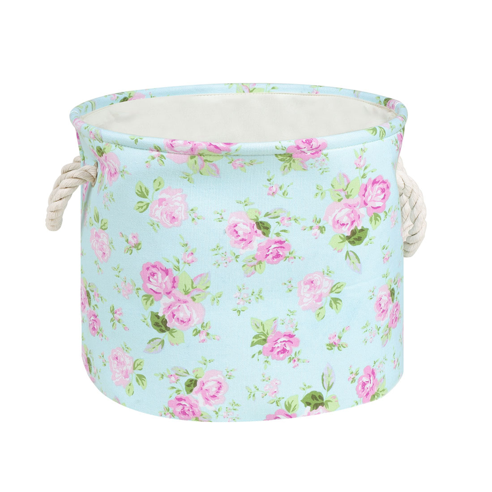 Foldable Fabric Storage Bin Basket Clothing Toys Storage Box Pink foldable-fabric-storage-bin-basket-clothing-toys-storage-box-pink
