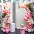 Abstract Arch Backdrop Cover 6 FT Brown Gray Gradient Ombre Stretchy ...