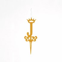 Decorative Acrylic Cake Topper Candle LETTER 'Happy Anniversary ...