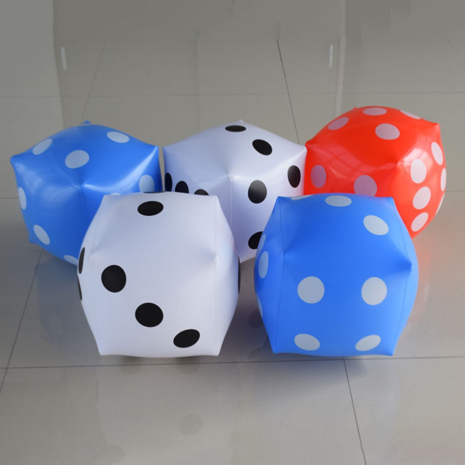 SPRING PARK Inflatable Dice Cube Giant Indoor Outdoor Sport Game Lucky ...