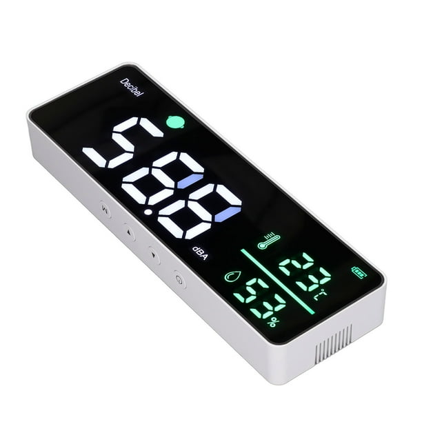 Decibel Meter, Accurate Automatic Alarm Sound Level Meter with USB ...