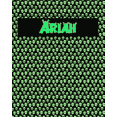 120 Page Handwriting Practice Book with Green Alien Cover Ariah ...