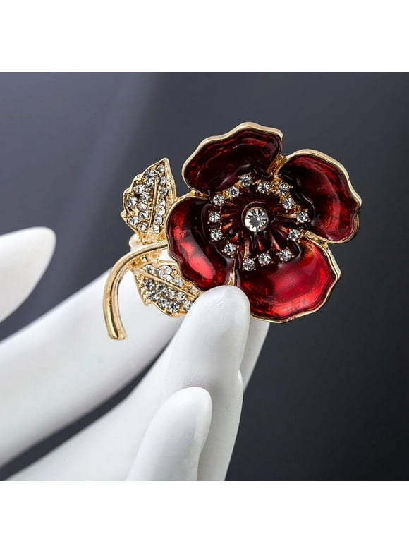 Remembrance Day Poppy Pin