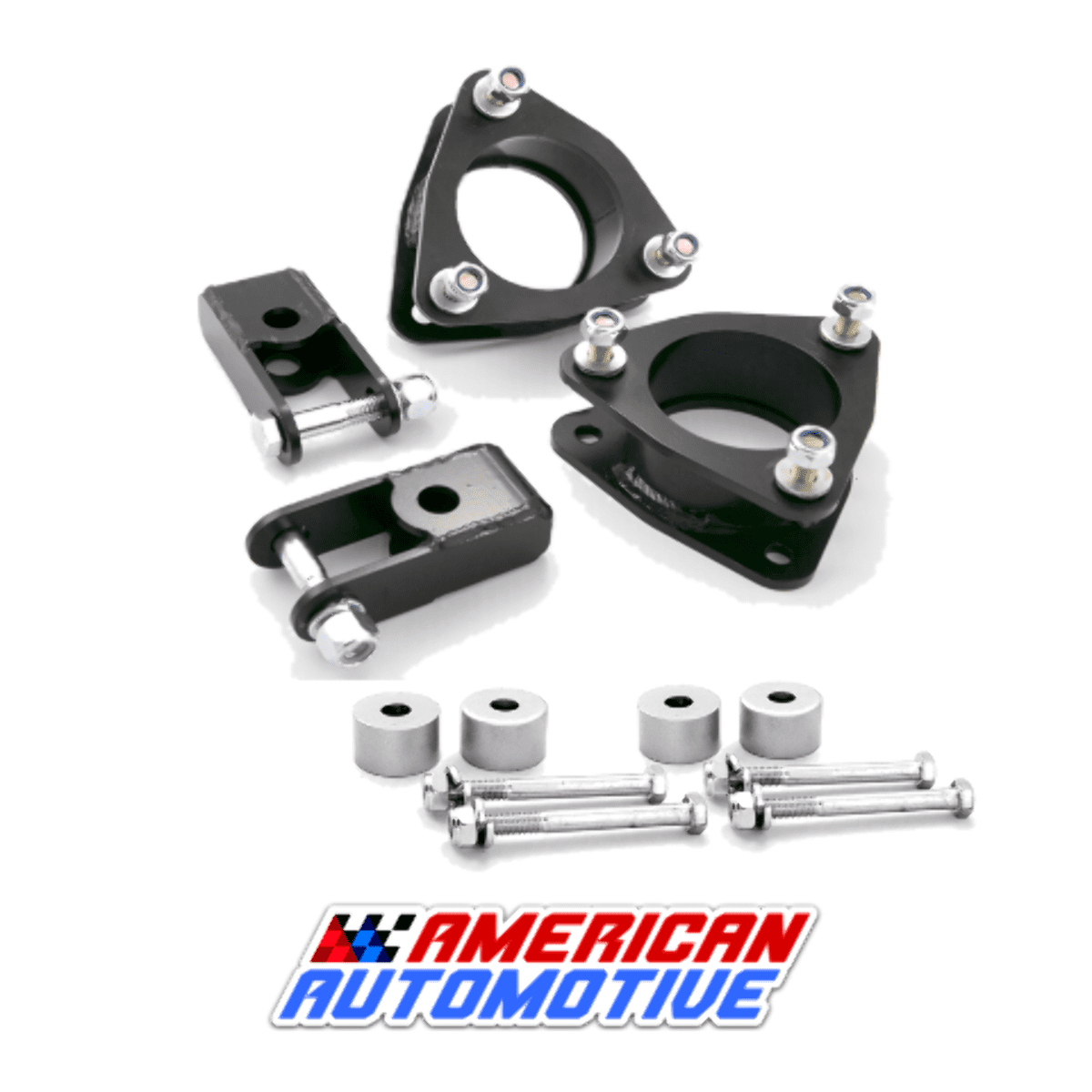 2007-2016 GM Suburban Yukon 3" Carbon Steel Front Strut Spacers ...