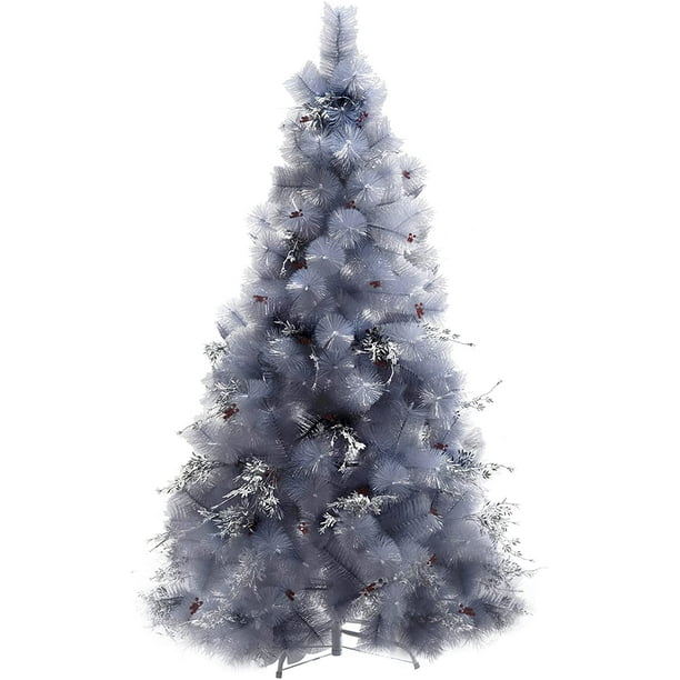 HOMCOM 5FT Christmas Tree Artificial Classic Tree Holiday Indoor ...