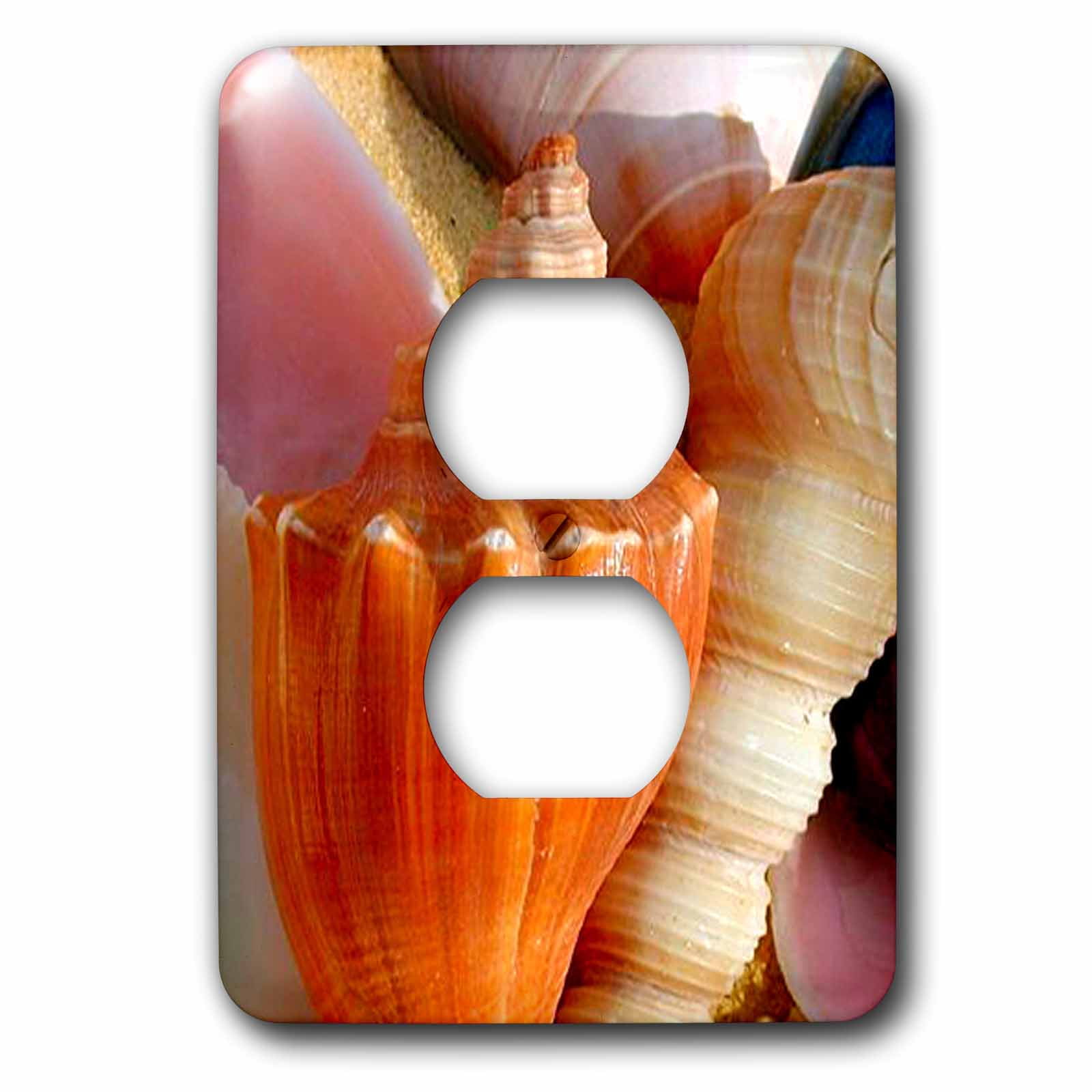 Sea Shells 2 plug outlet cover lsp-934-6 - Walmart.com