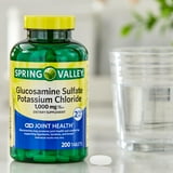 Spring Valley Glucosamine Sulfate Potassium Chloride Dietary Supplement ...