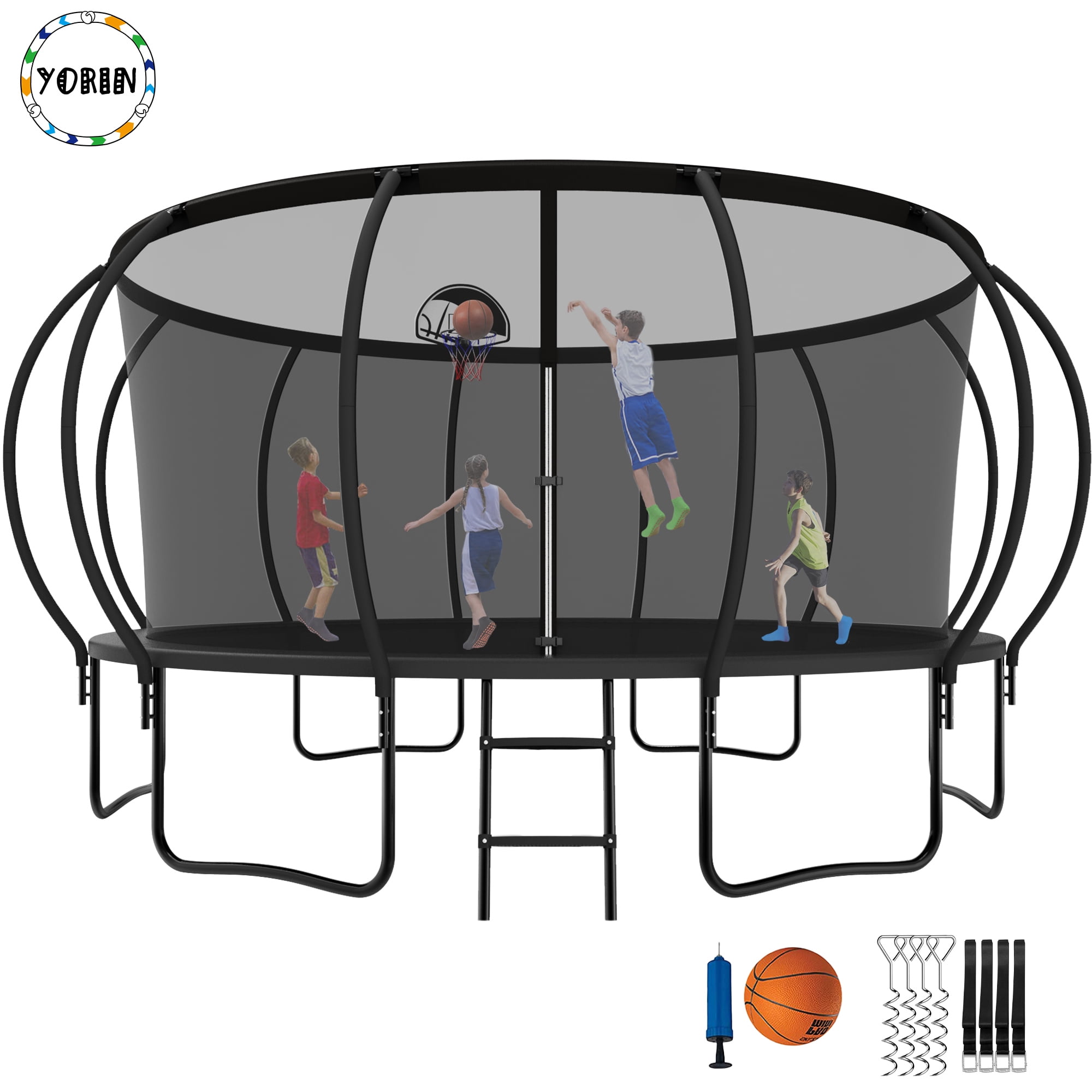 Click here for Yorin Trampoline For 10 Kids  16 Ft Trampoline For... prices