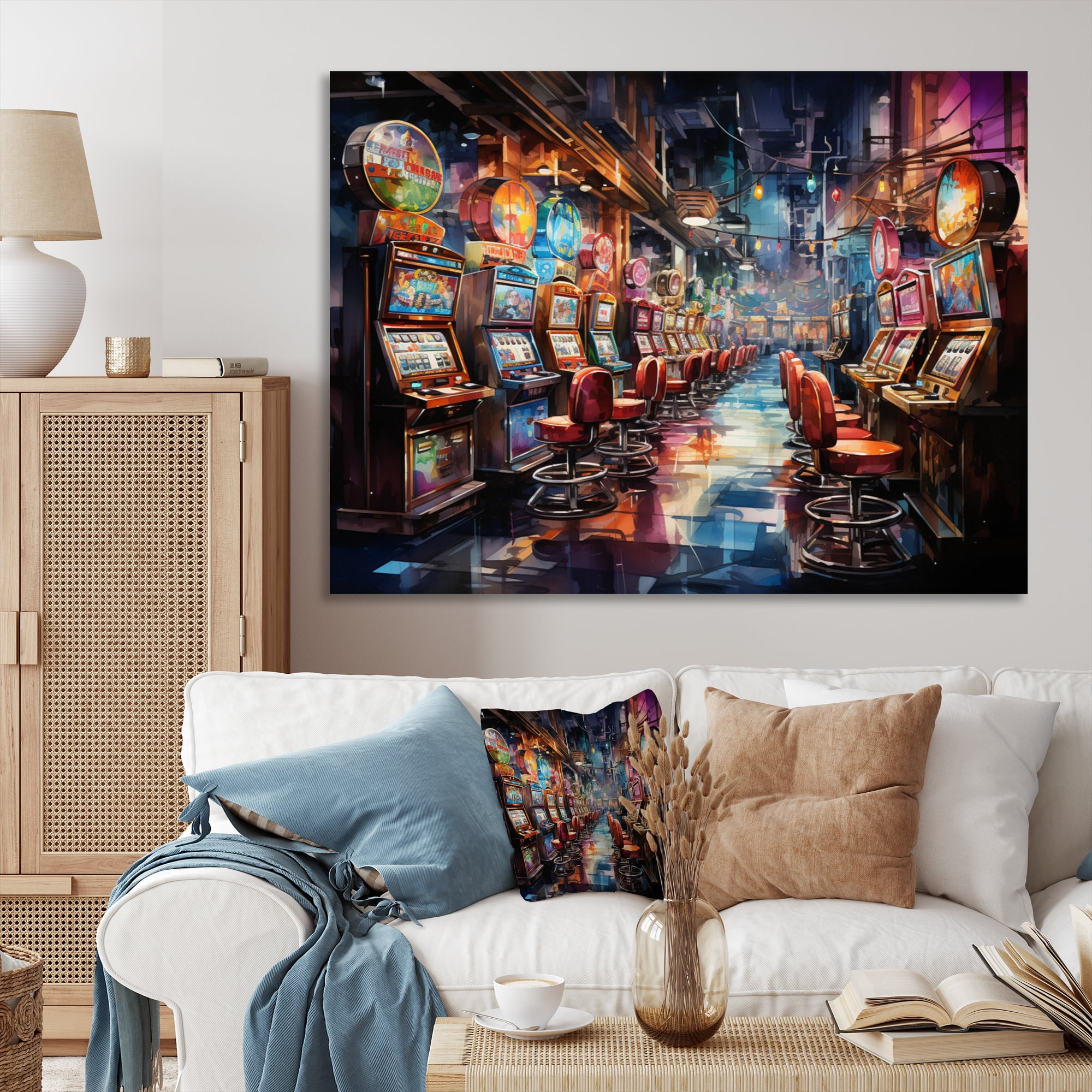 Click here for Designart Casino & Games Wall Art Decor  Casino &... prices