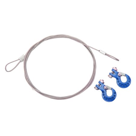 RC Winch Hook, 2 Pcs Easy Installation RC Trailer Hook Firm Structure ...