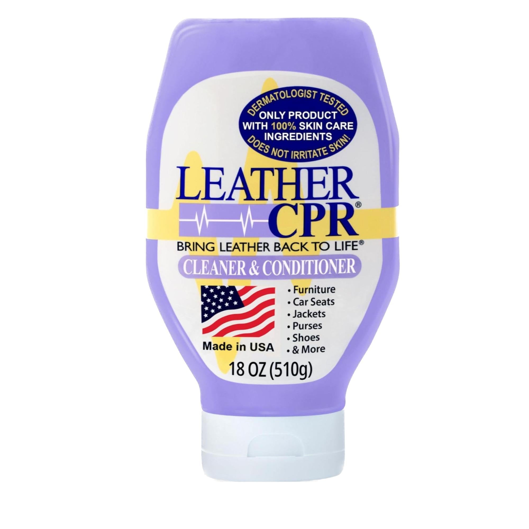 Leather CPR 2-in-1 Leather Cleaner and Conditioner - Leather Cream ...
