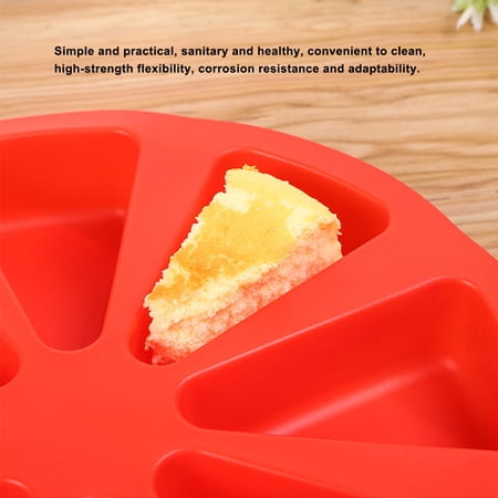 facefd Cake Mold 8 Cavity Non-stick Baking Pan Tray DIY Silicone ...
