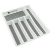 Sterilite 6 Compartment Plastic Cutlery Tray - Silverware Storage ...