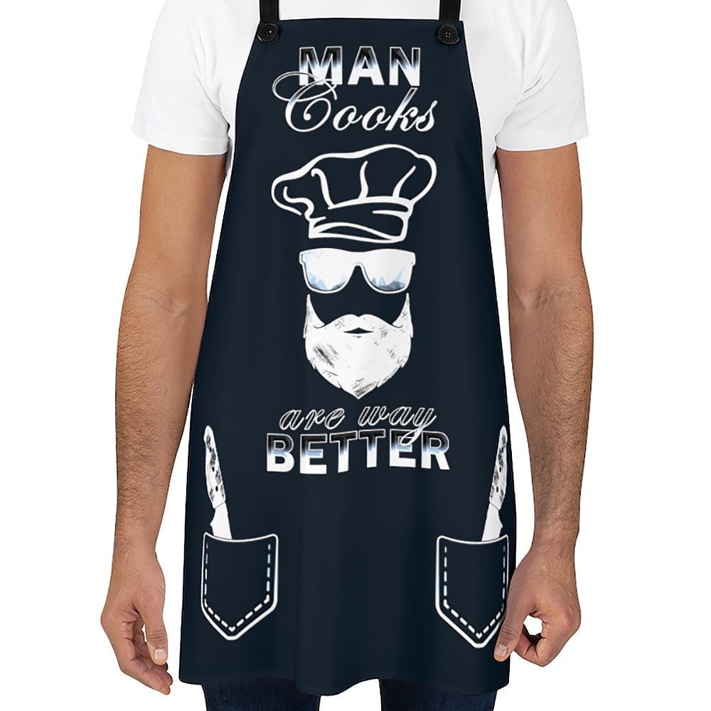 Aprons for Men Chef Apron BBQ Aprons for Men Funny Aprons Kitchen ...
