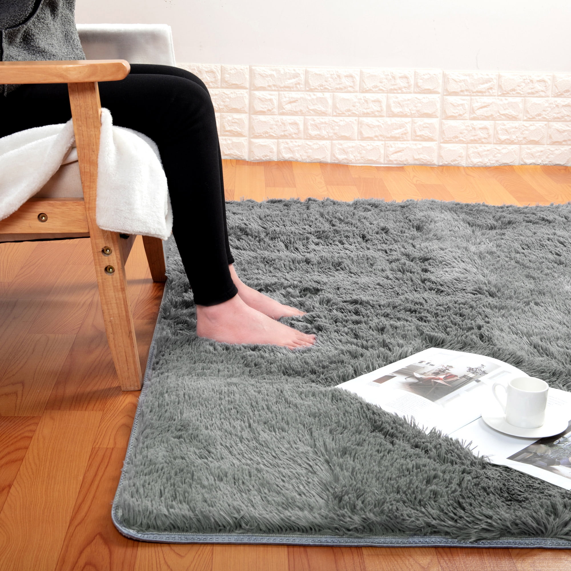 Ultra Soft Carpets,Area Rugs,Indoor Modern Area Rugs Fluffy Living Room ...