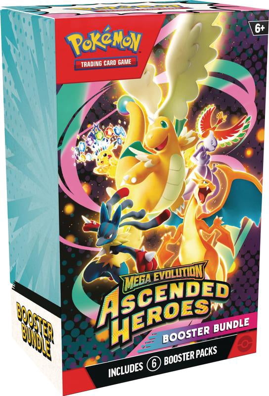 Pokémon TCG: Mega Evolution—Ascended Heroes Booster Bundle Master ...