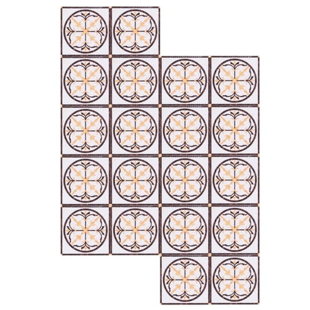 Diagonal Sticker, Floor Sticker 20PCS Floor Diagonal Sticker Tile ...