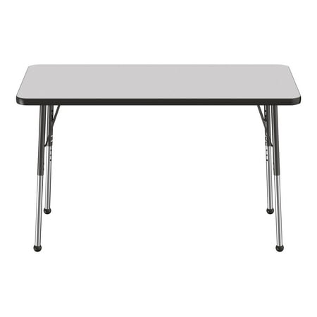 FDP Rectangle Activity School and Office Table (24 x 48 inch), Standard ...
