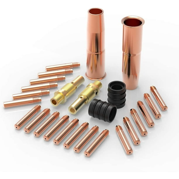 YESWELDER MIG Welding Gun Kit .045" Tip-Nozzle-Diffuser-Adapter for ...