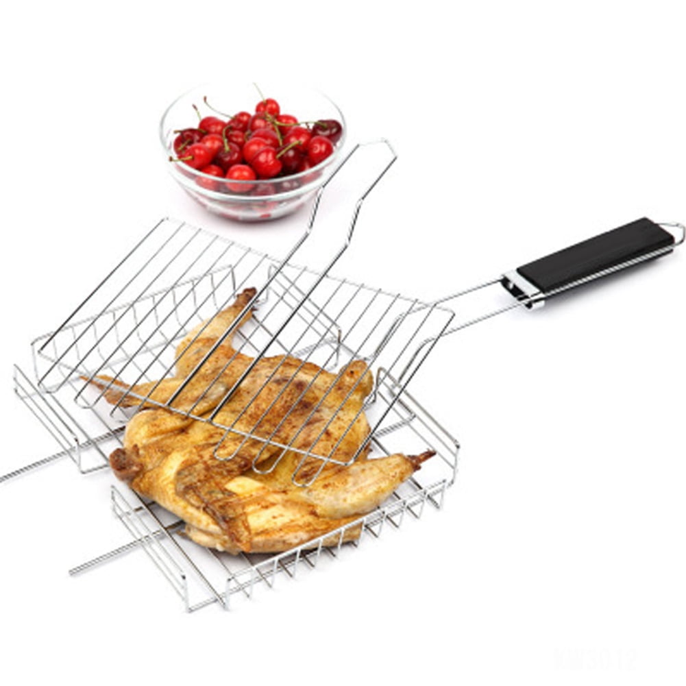 SPRING PARK BBQ Grill Rack Net Oven Shelf Stainless Steel Barbecue Grid ...