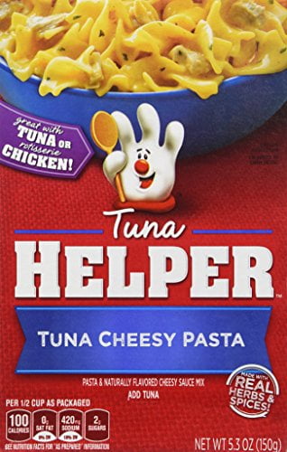 Betty Crocker TUNA CHEESY PASTA Tuna Helper 5.3oz (2 Pack) - Walmart.com