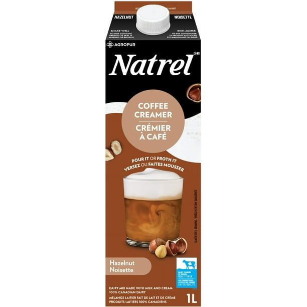 Natrel Coffee Creamer Hazelnut, 1 L - Walmart.ca