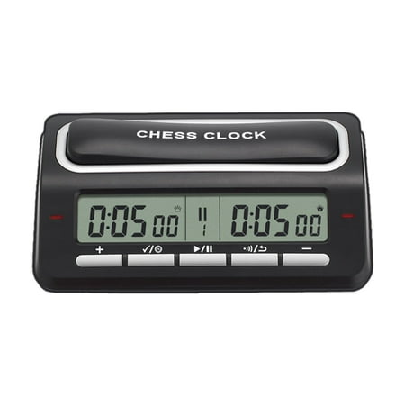 Digital Chess Chess Timer with Indicator 39 Pre-set Timing System for ...