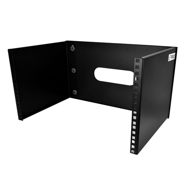 6U Wall Mount Server Rack, Patch Panel Shelf Bracket - Walmart.com ...