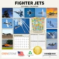 Fighter Jets Calendar 2026 - Deluxe 2026 Military Airplane Jets Wall ...