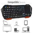 Fosmon Mini Bluetooth Keyboard with Touchpad Backlit 33ft Range ...