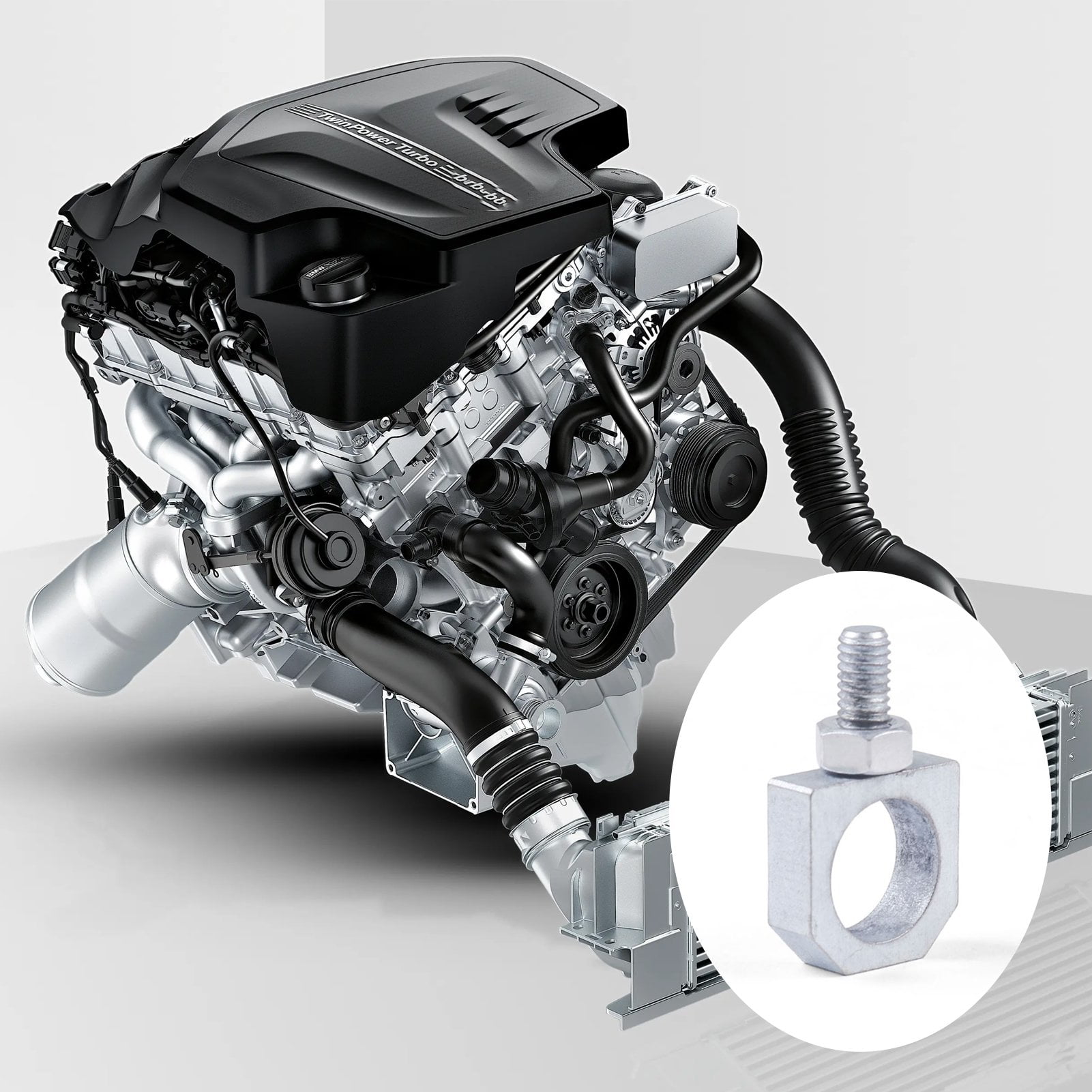 Kojem Turbo Variable Flow Actuator Eye Bolt Nut VGT Rod End Link ...