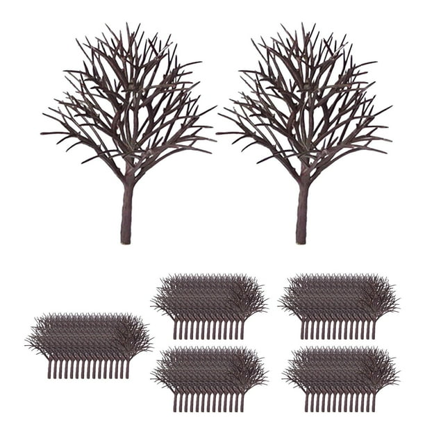 70 Pieces Model Trees Miniature Trees Model, 2.36inch Diorama Supplies ...