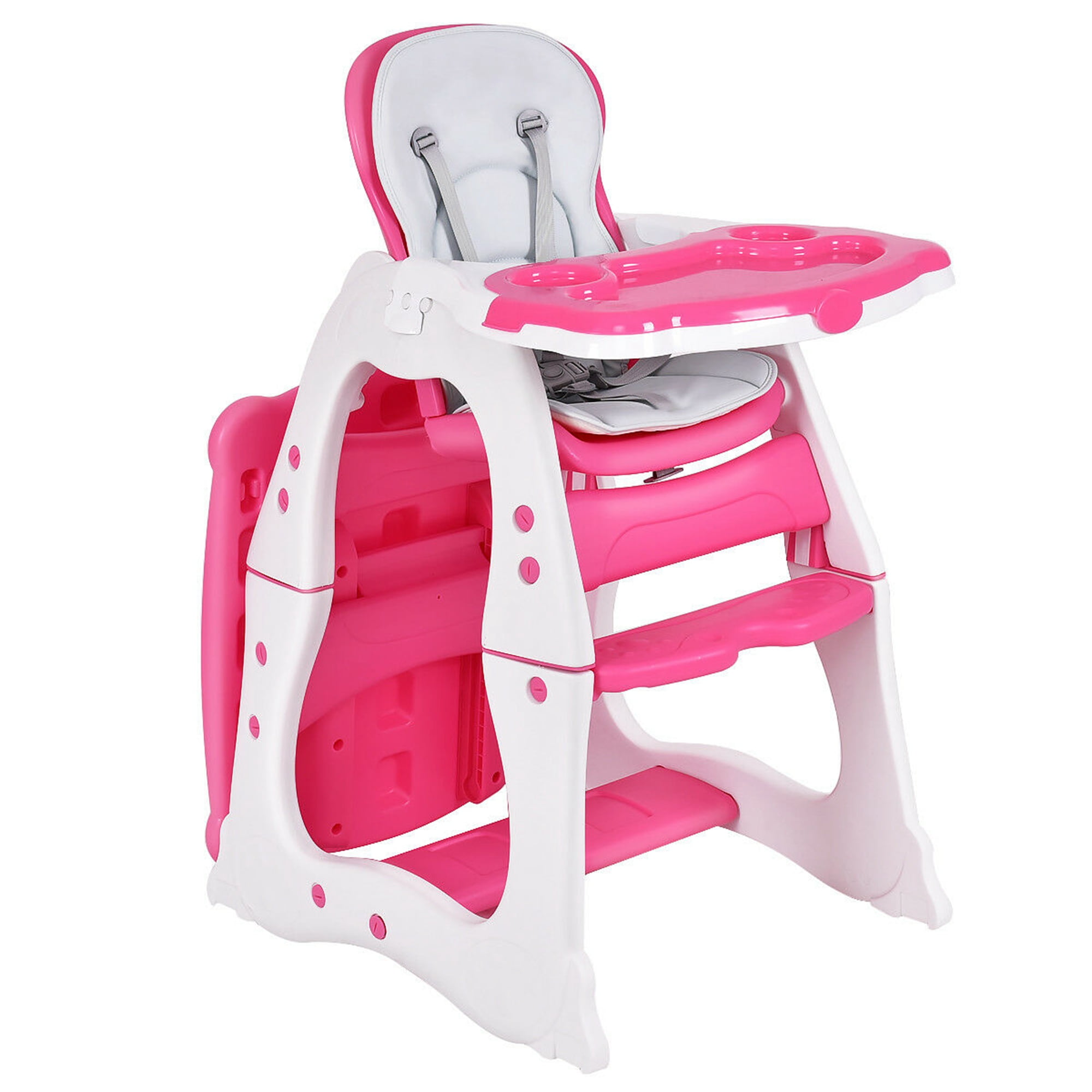 Click here for Costway 3 In 1 Baby High Chair Convertible Play Ta... prices