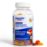 Equate Men's Multivitamin Gummies for General Health, Mixed Berry, 170 ...