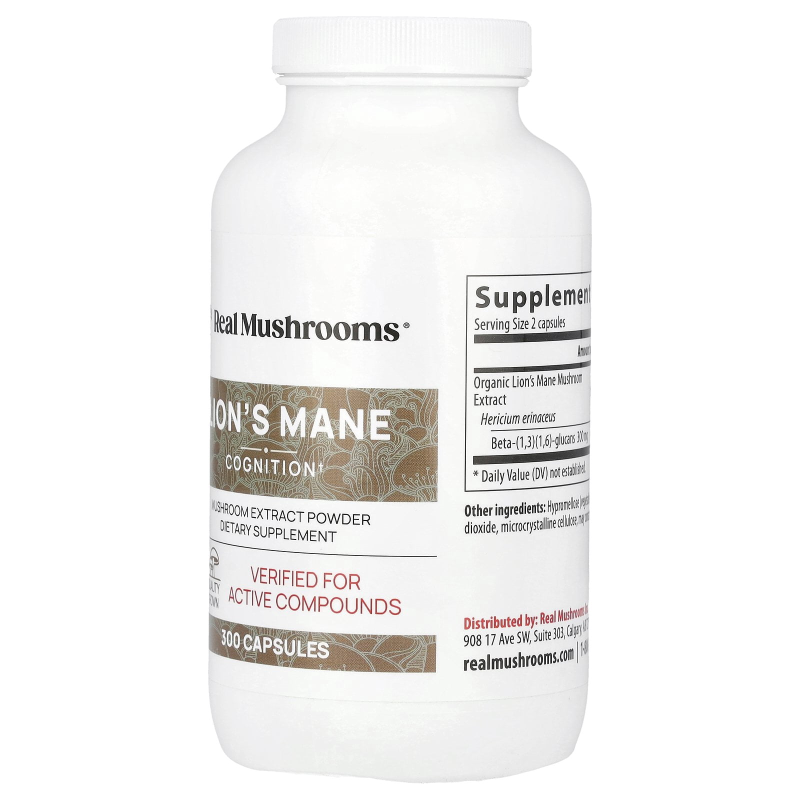 Real Mushrooms Lion's Mane Cognitive Supplement (300 Nepal | Ubuy