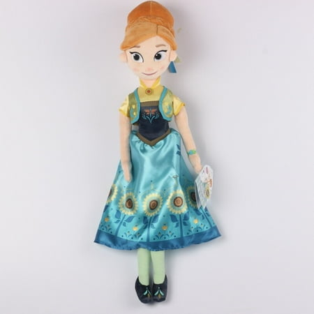 Disney Frozen Fever 40cm-50cm Snow Queen Princess Anna Elsa Doll Toys ...